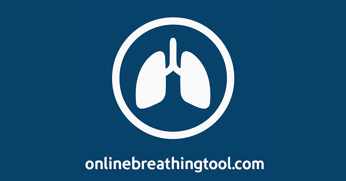 Free Online Breathing Tool – Guided Breathing Exercises